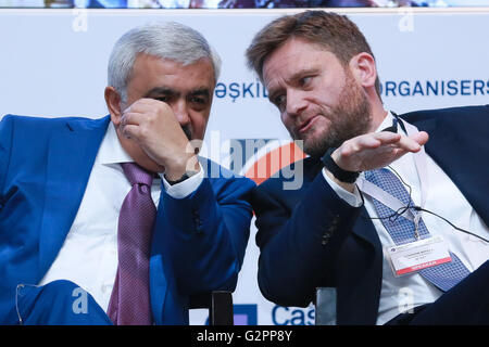 Baku, Azerbaijan. 02nd June, 2016. Britain's BP regional director ...