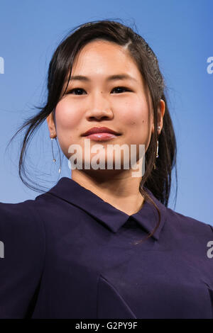 Tokyo, Japan. 2nd June, 2016. Actress Yui Kitamura attends the opening ...