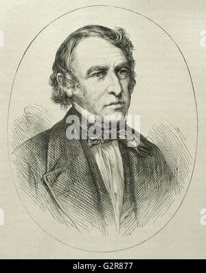 Portrait of General Zachary Taylor, an officer of the U.S. Army during ...