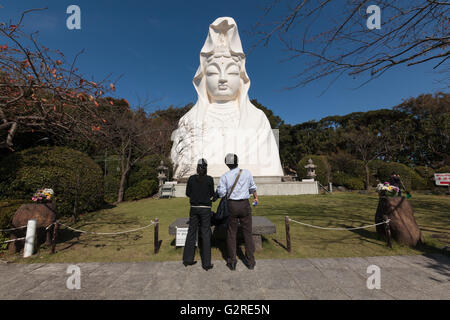 Ofuna Kannon Ji monument in Ofuna, Kanagawa, Japan Stock Photo - Alamy