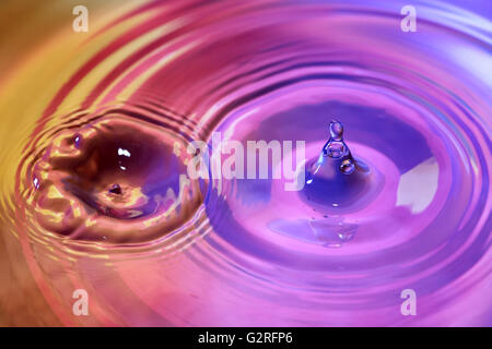 Water fantasy. Nice abstract color water splash with free space Stock ...