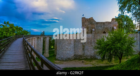 The Neamt fortress Stock Photo - Alamy