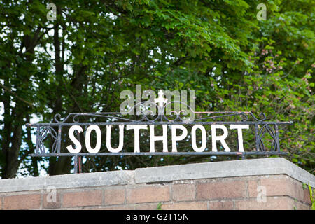Southport Crematorium, Sign, Ormskirk, Lancashire, UK Stock Photo - Alamy