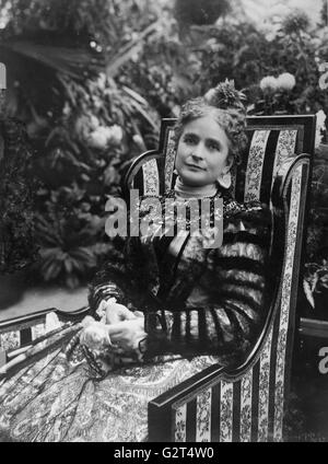 Ida (Saxton) McKinley was the wife of President William McKinley and ...