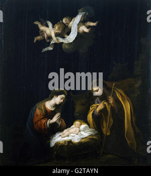 Bartolomé Esteban Murillo - The Nativity Stock Photo - Alamy