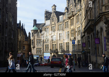 Cockburn St., Edinburgh, Scotland, UK Stock Photo - Alamy