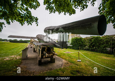 V-1 Flying Bomb with launch ramp, Duxford IWM, UK. The Fieseler Fi ...