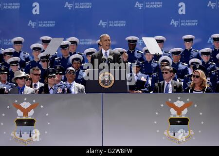 Colorado Springs, Colorado, USA. 02nd June, 2016. U.S President Barack ...