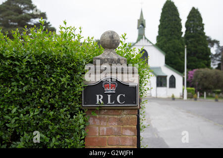 Deepcut Army Barracks, The Garrison Church of St Barbara's situated in ...