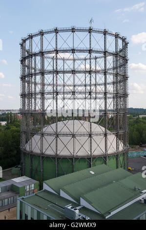 Gasometer, EUREF-Campus, Schoeneberg, Berlin, Germany Stock Photo - Alamy