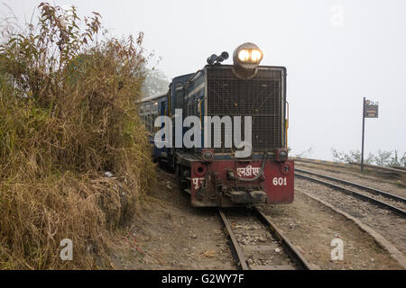 NDM6 diesel locomotive of Darjeeling Himalayan Railway Stock Photo - Alamy