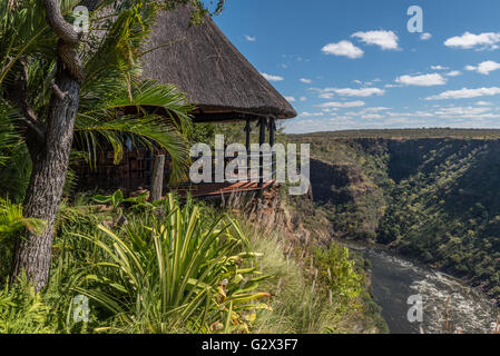 The Batoka Gorge beneath Gorges Lodge in Zimbawe Stock Photo - Alamy