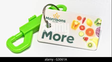 Morrisons more loyalty card Stock Photo - Alamy