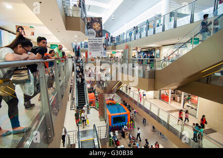 SM Mall interior, Reclamation Area, Cebu City, Philippines Stock Photo ...