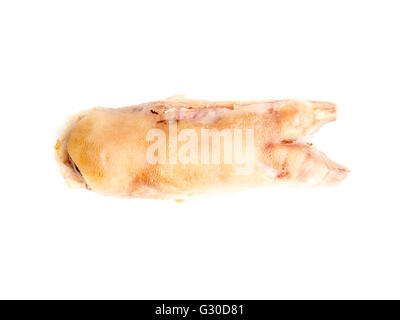 The isolated raw pork leg Stock Photo - Alamy
