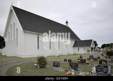rangiatea church in otaki north island new zealand Stock Photo - Alamy