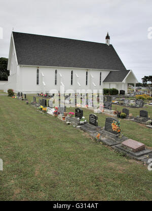 rangiatea church in otaki north island new zealand Stock Photo - Alamy