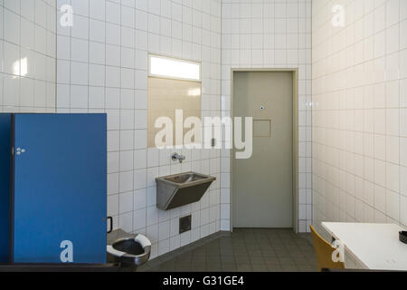 Bremen, Germany, prison cell of police custody Stock Photo - Alamy