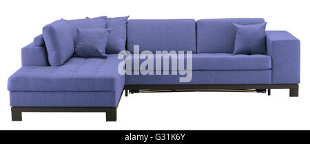 Corner sofa isolated. Include clipping path Stock Photo - Alamy