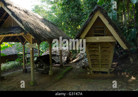 Kampung kuta - traditional Sundanese village Stock Photo - Alamy