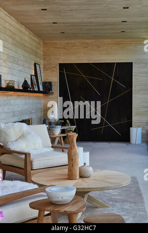 Chelsea Flower Show 2016 LG Garden Interior Stock Photo - Alamy