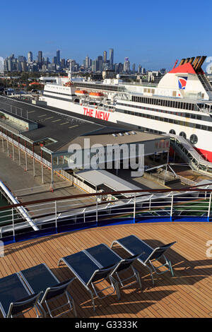 Tasmanian Ferry in Port Melbourne, Victoria, Australia Stock Photo - Alamy