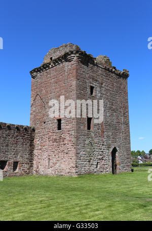 Ruins of Burleigh castle Scotland June 2016 Stock Photo - Alamy
