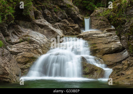 Waterfall in Ostertal gorge, Germany Stock Photo - Alamy
