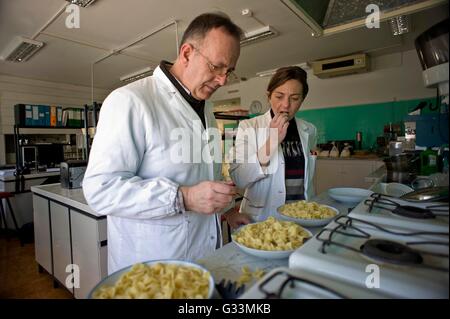 Quality control of pasta Stock Photo - Alamy