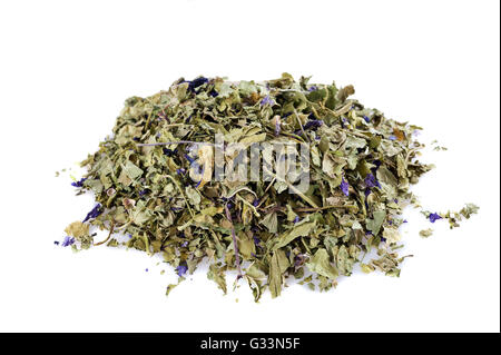Dried mallow isolated on white Stock Photo - Alamy