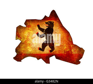 Map of Berlin Stock Photo - Alamy