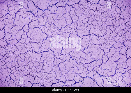 old stone wall with cracked purple paint. background for design. grunge ...