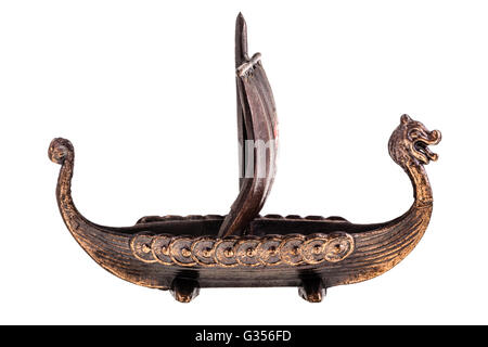 a model of the København, a Danish five-masted barque used as a naval ...