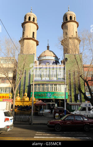 Minaret, Uyghur Muslim Old City, Silk Road, Kashgar, Xinjiang, China ...