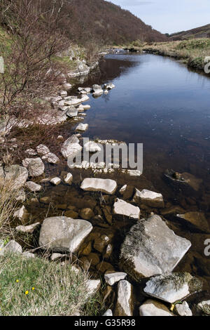 River Whiteadder in the Lammermuir Hills, Berwickshire, Scotland Stock ...