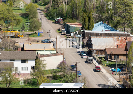 Downtown Mitchell, Oregon Stock Photo - Alamy