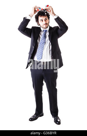 TNT molecule. Molecular model of trinitrotoluene (TNT, formula C7H5N3O6 ...