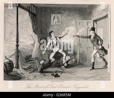 LORD EDWARD FITZGERALD Stock Photo - Alamy