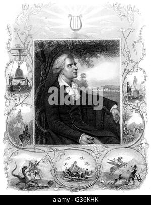 Portrait of Friedrich Schiller (1759-1805) German poet, philosopher ...