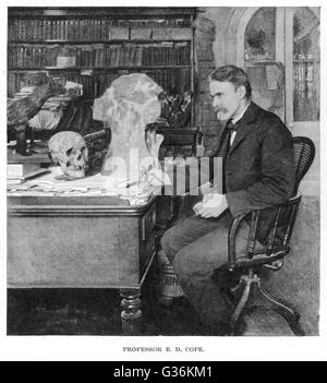 Edward Drinker Cope (1840-1897) Internationally renowned vertebrate ...