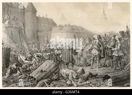 Siege of Stralsund, 1628 Stock Photo: 48403984 - Alamy