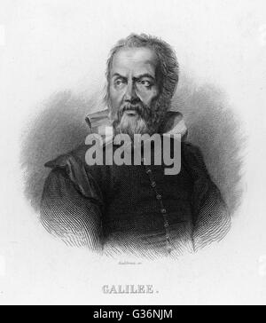 Galileo Galilei, Italian astronomer Stock Photo - Alamy