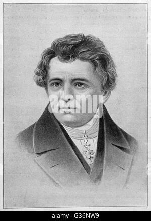 Georg Simon Ohm, 1789-1854, Physicist Mathematician Stock Photo ...