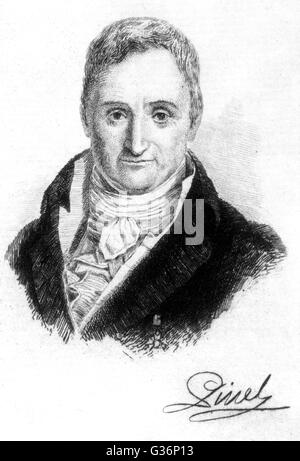 Philippe Pinel, French Physician, Father of Modern Psychiatry Stock ...