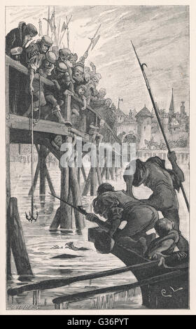 Trial By Ducking Stock Photo - Alamy