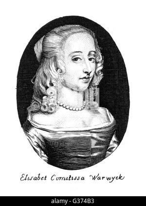 Mary Rich, Countess of Warwick, 1625-1678. English noble woman and ...