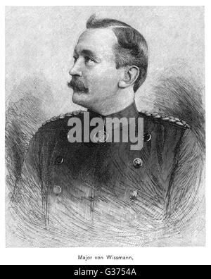 Hermann von Wissmann, 1853 - 1905, a German explorer of Africa Stock ...