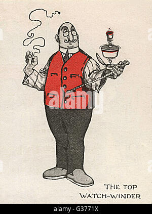 Some Labour-Saving Devices by William Heath Robinson Stock Photo - Alamy