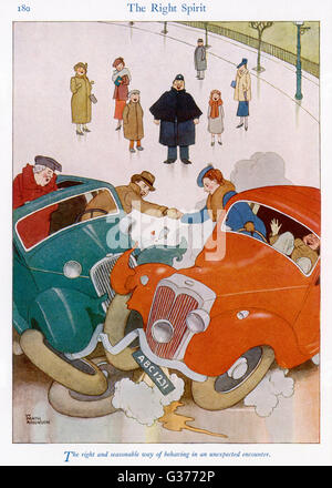 The Right Spirit by William Heath Robinson Stock Photo - Alamy