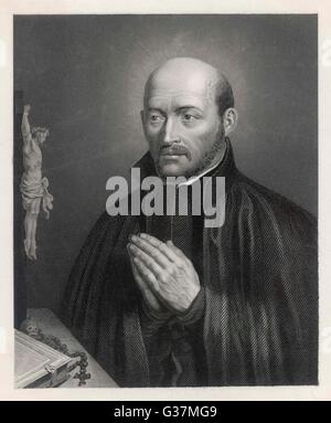 St IGNATIUS LOYOLA - 1491-1556. Spanish aristocrat and soldier. In 1534 ...
